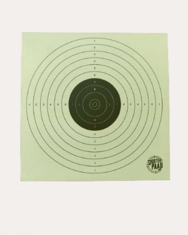 Paper Shooting Targets for 10m Air Pistol – ISSF Standard