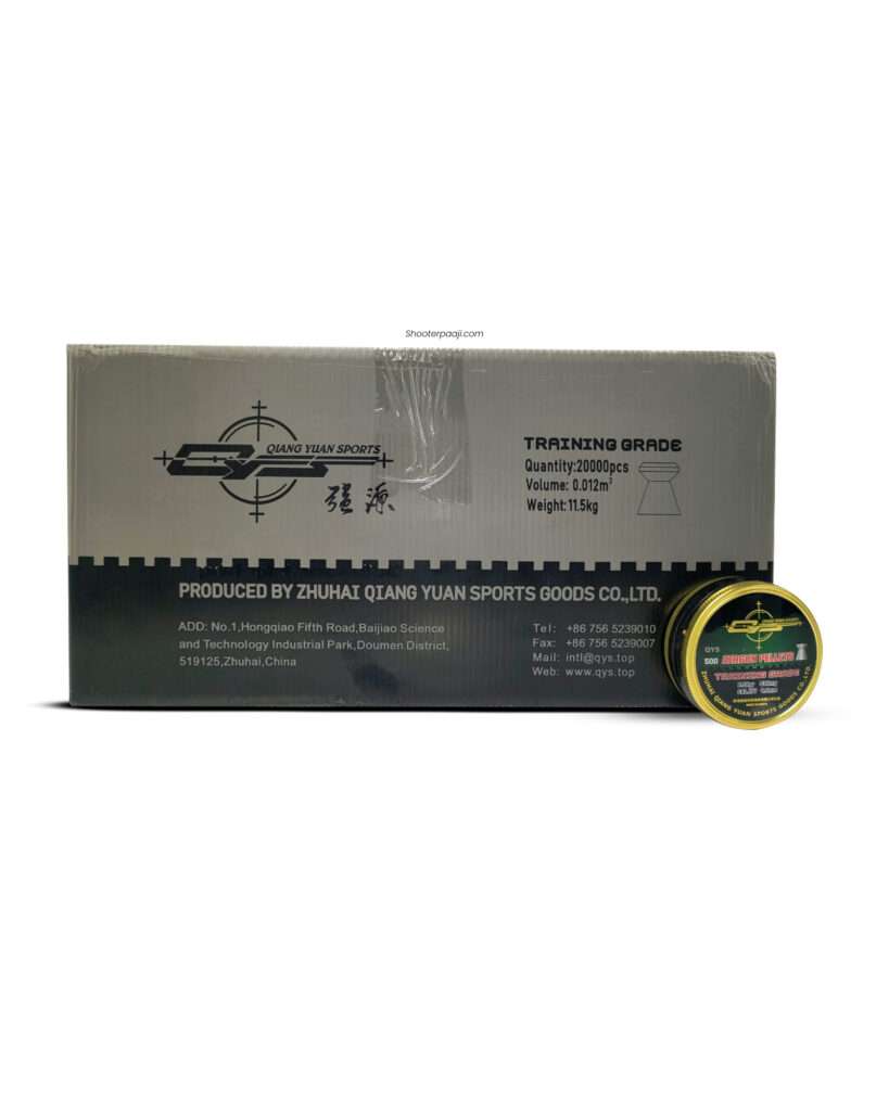 QYS Training Grade Pellets Bulk Package | Box of 40 Tins