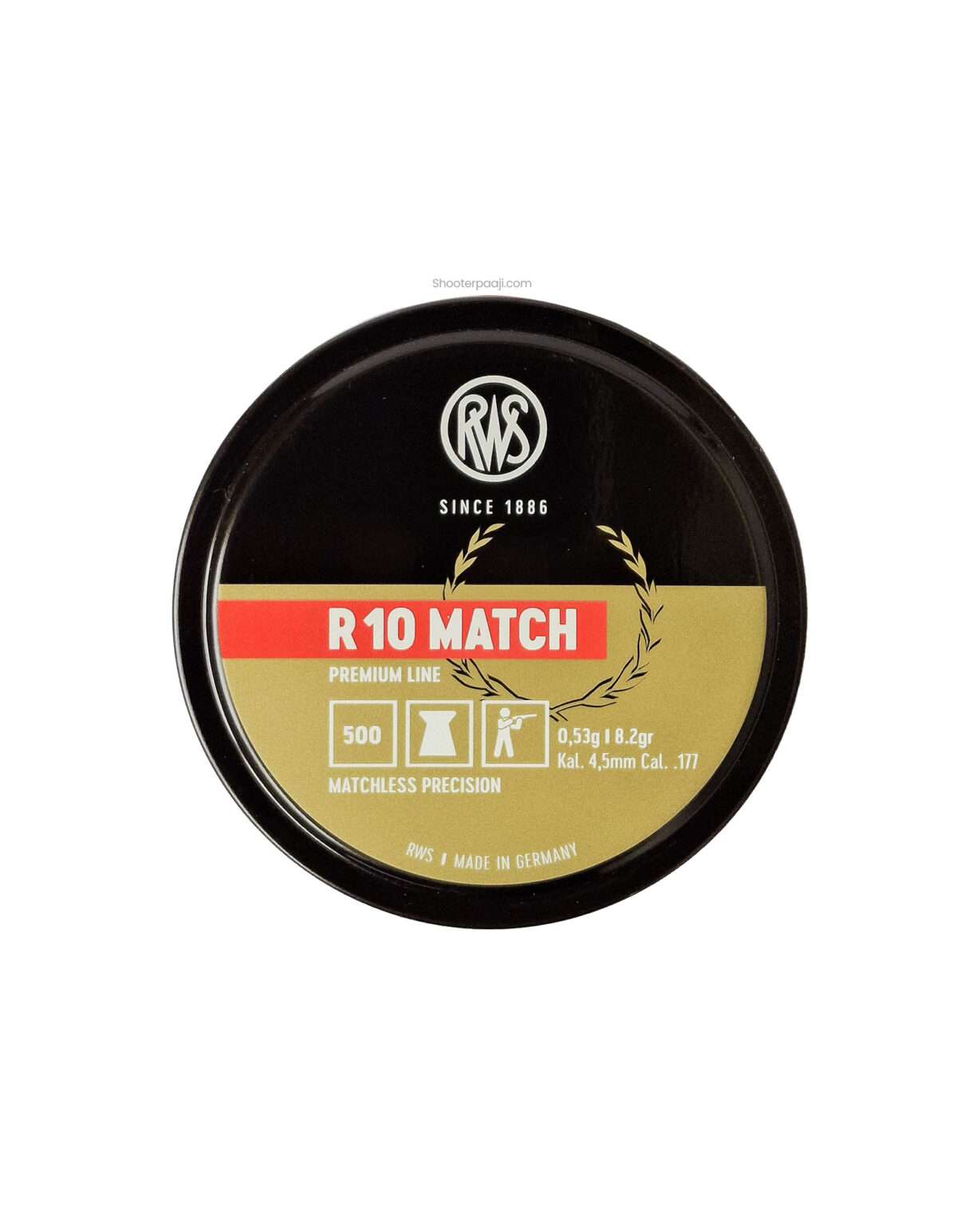 RWS R10 Match Rifle 4.50mm (.177 cal) Pellets | Pellets
